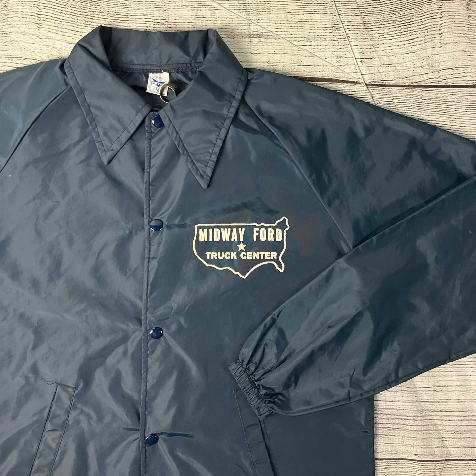 Vintage Vintage 1970s Midway Ford Truck Center Windbreaker | Grailed