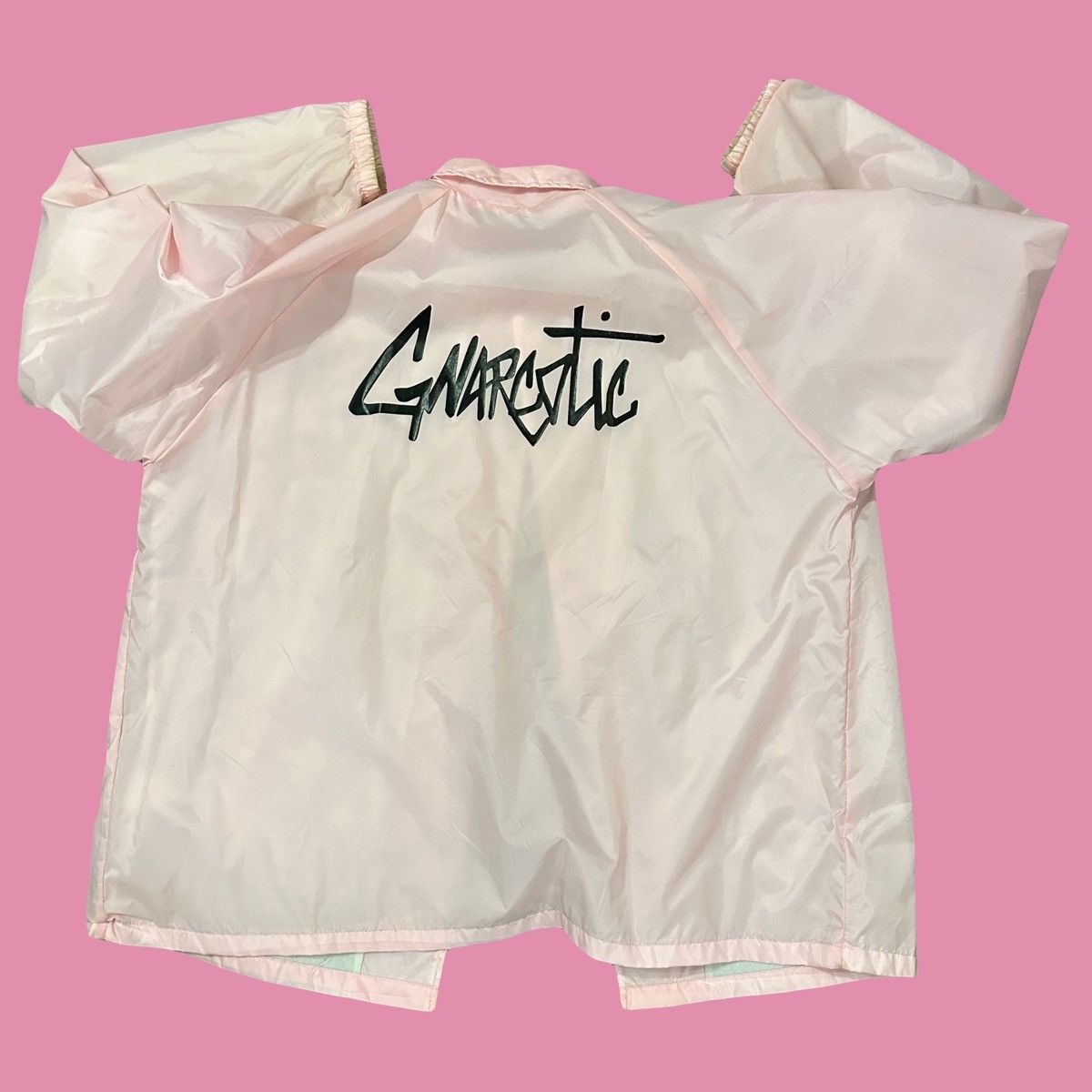 Gnarcotic Gnarcotic Pink Coach Jacket | Grailed