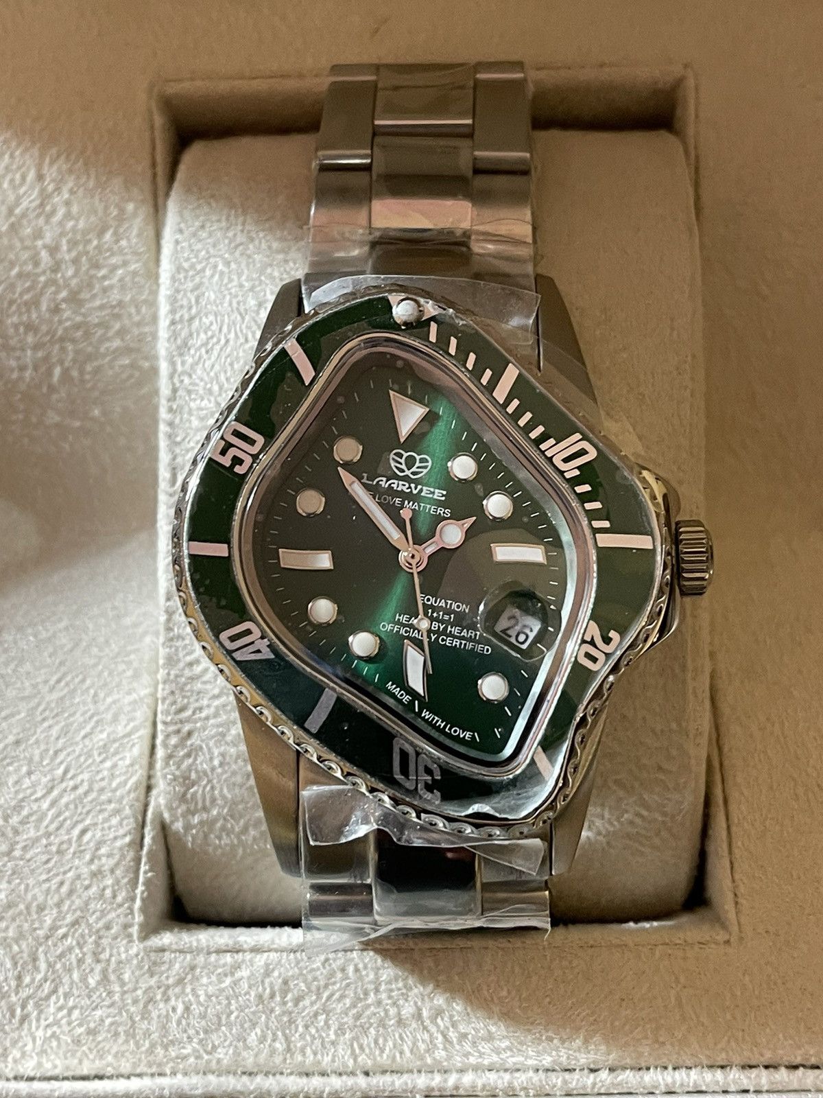 Designer LAARVEE Crash Submariner Watch Rolex Cartier Luxury | Grailed