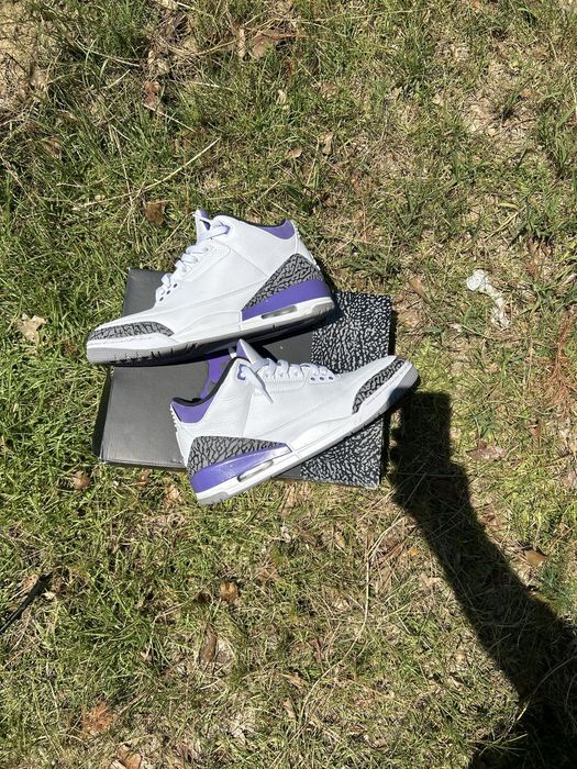 Nike Jordan Retro 3s Dark Iris | Grailed