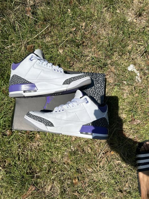 Nike Jordan Retro 3s Dark Iris | Grailed