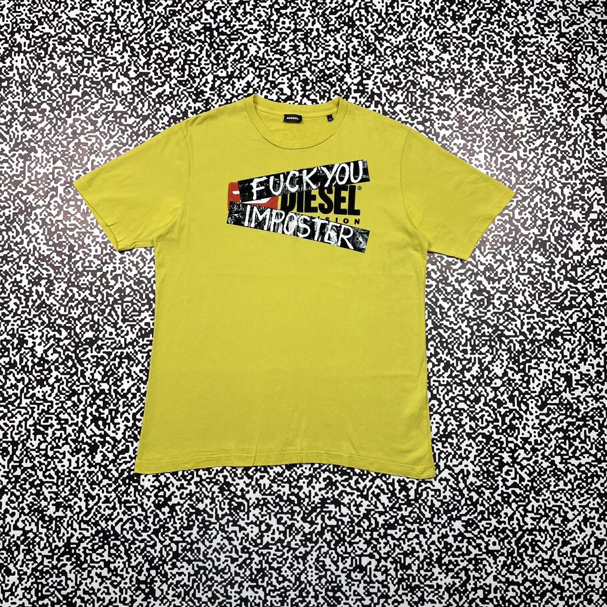 Diesel Vintage Y2K DIESEL Fuck You Logo Casual Streetwear 90s Style | Grailed