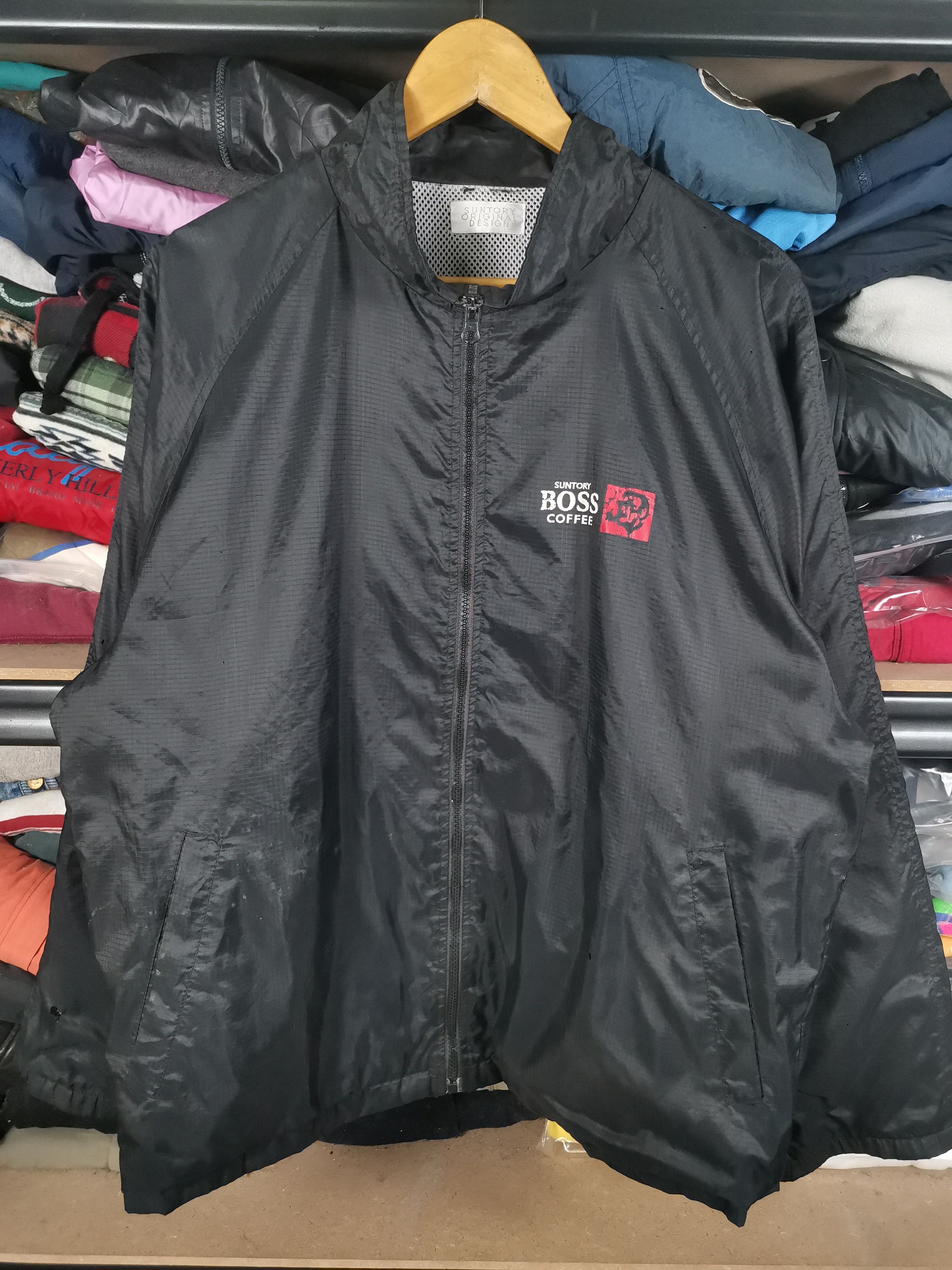 Vintage Vintage Suntory Coffee Boss Distressed Jacket | Grailed