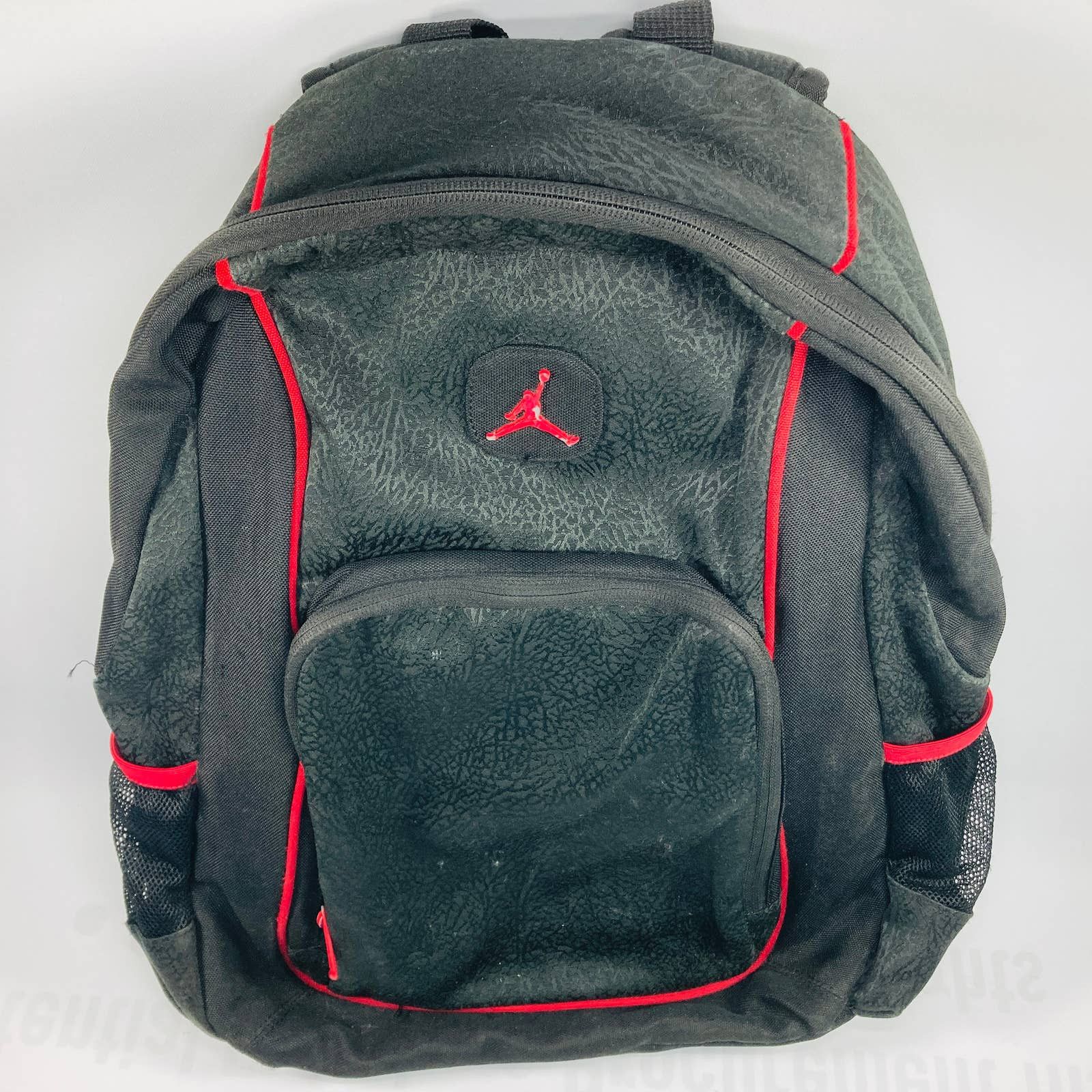 Other Air Jordan Jumpman Backpack, Black with Red Accents | Grailed