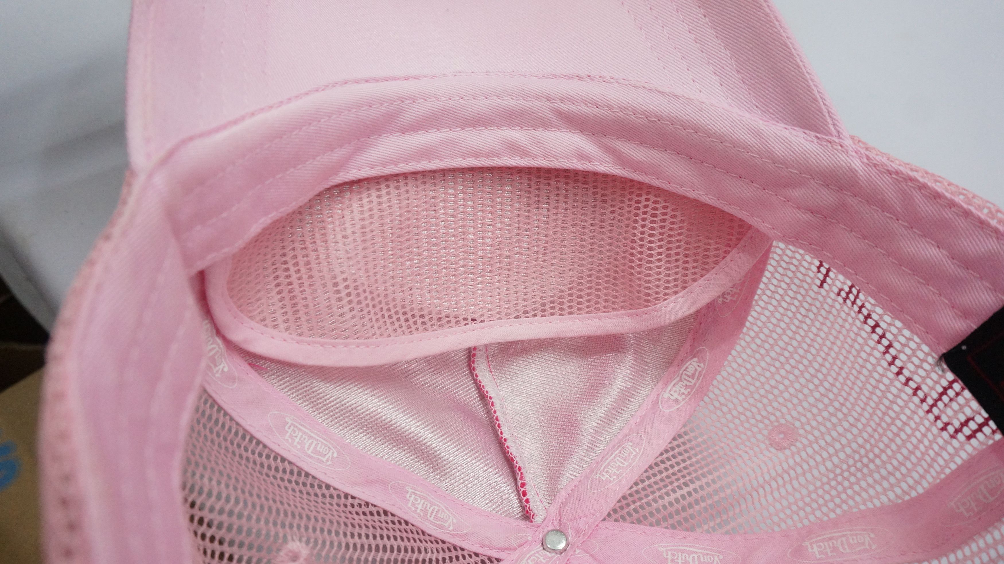 Designer × Von Dutch VON DUTCH Distressed Pink Trucker Cap | Grailed