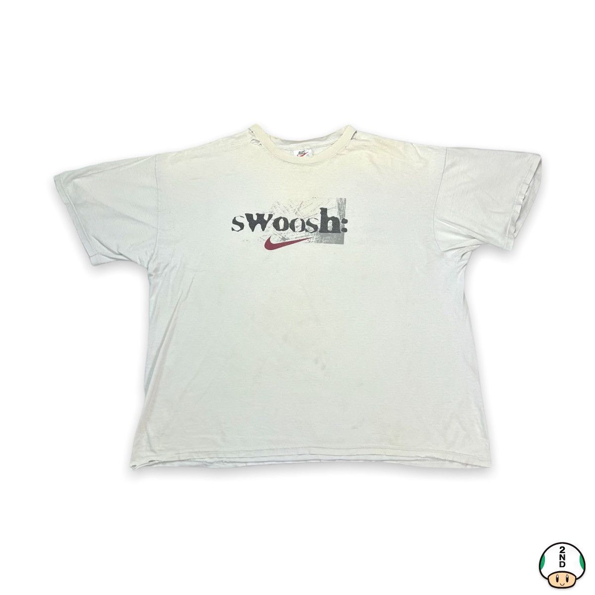 Nike × Streetwear × Vintage Vintage 90s Nike Swoosh Definition Tee ...