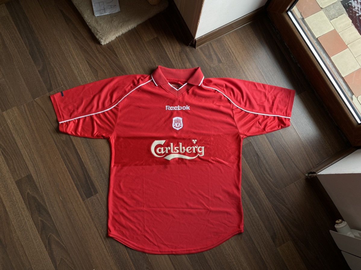 Vintage Liverpool Jersey Reebok Official 2000-2002 Home Jersey Red М ...