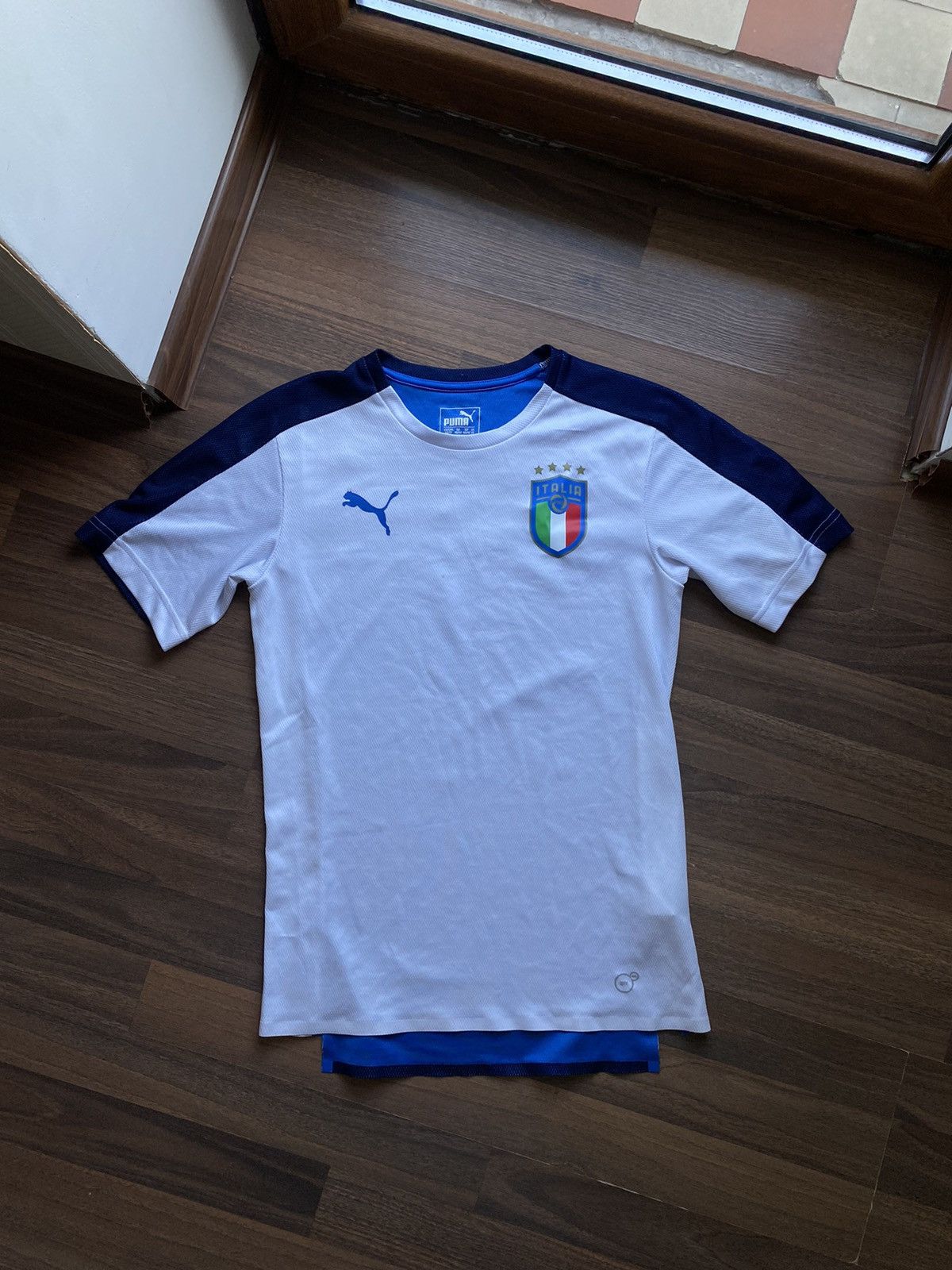 Italian Designers × Puma × Streetwear PUMA Italia Stadium Jersey White ...