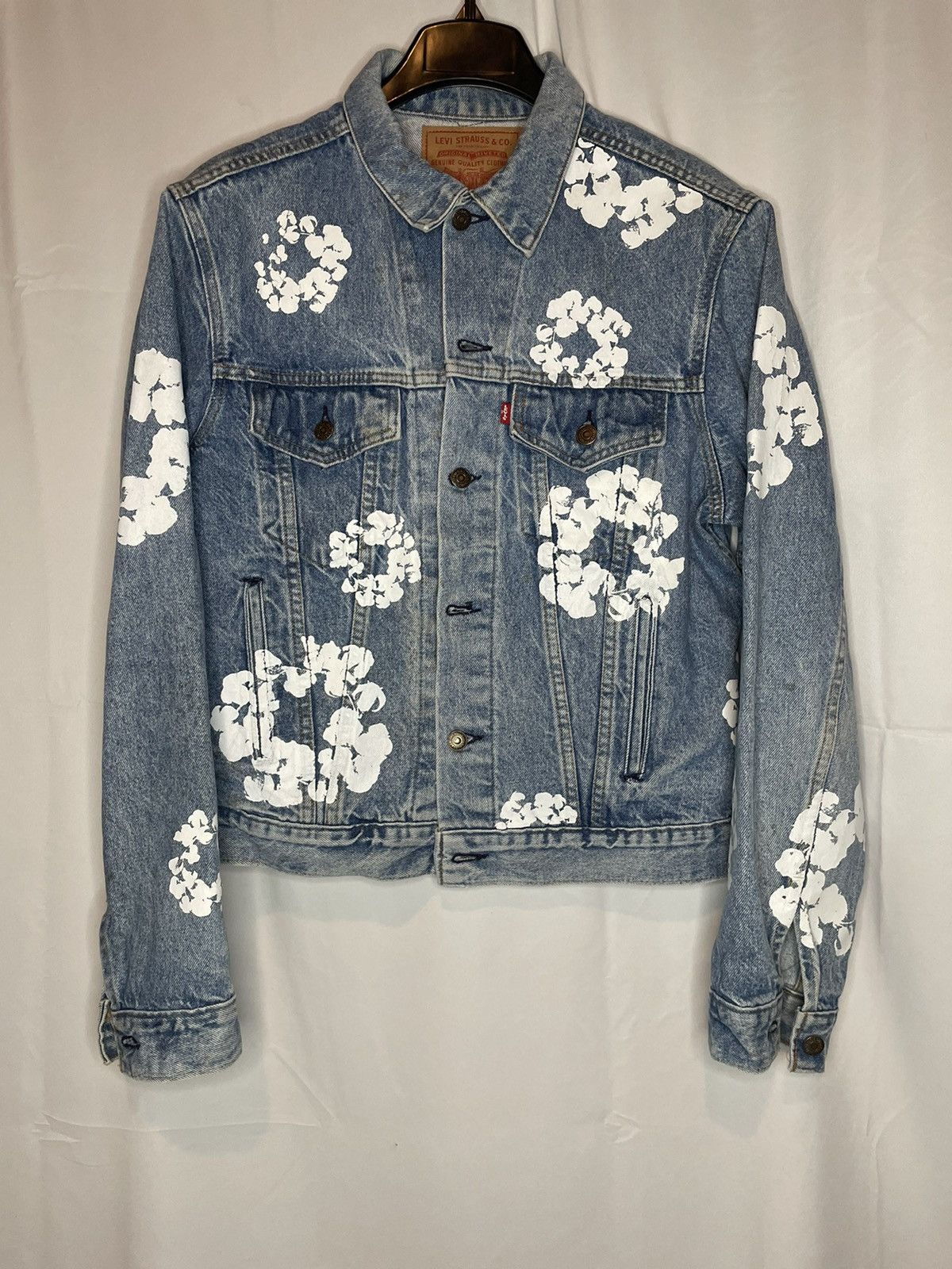 DENIM TEARS × Levi's Denim Tears x Levi’s Trucker Denim Jacket | Grailed