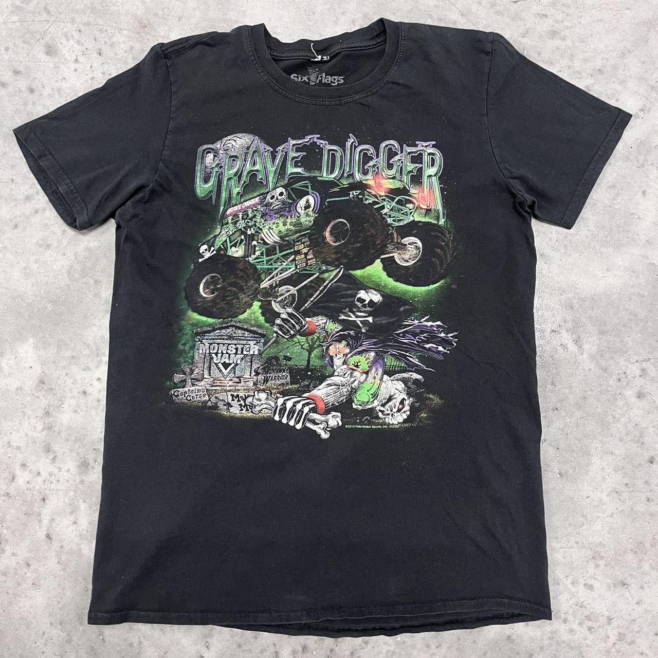Vintage y2k Grave Digger Tee. 2000s Grave Digger Cyber Goth Grunge ...