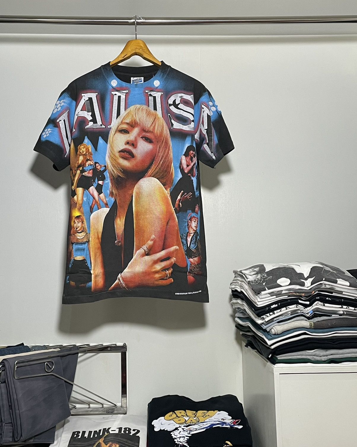 Band Tees × Rap Tees × Streetwear LISA LALISA BLACKPINK MANOBAL AOP ...