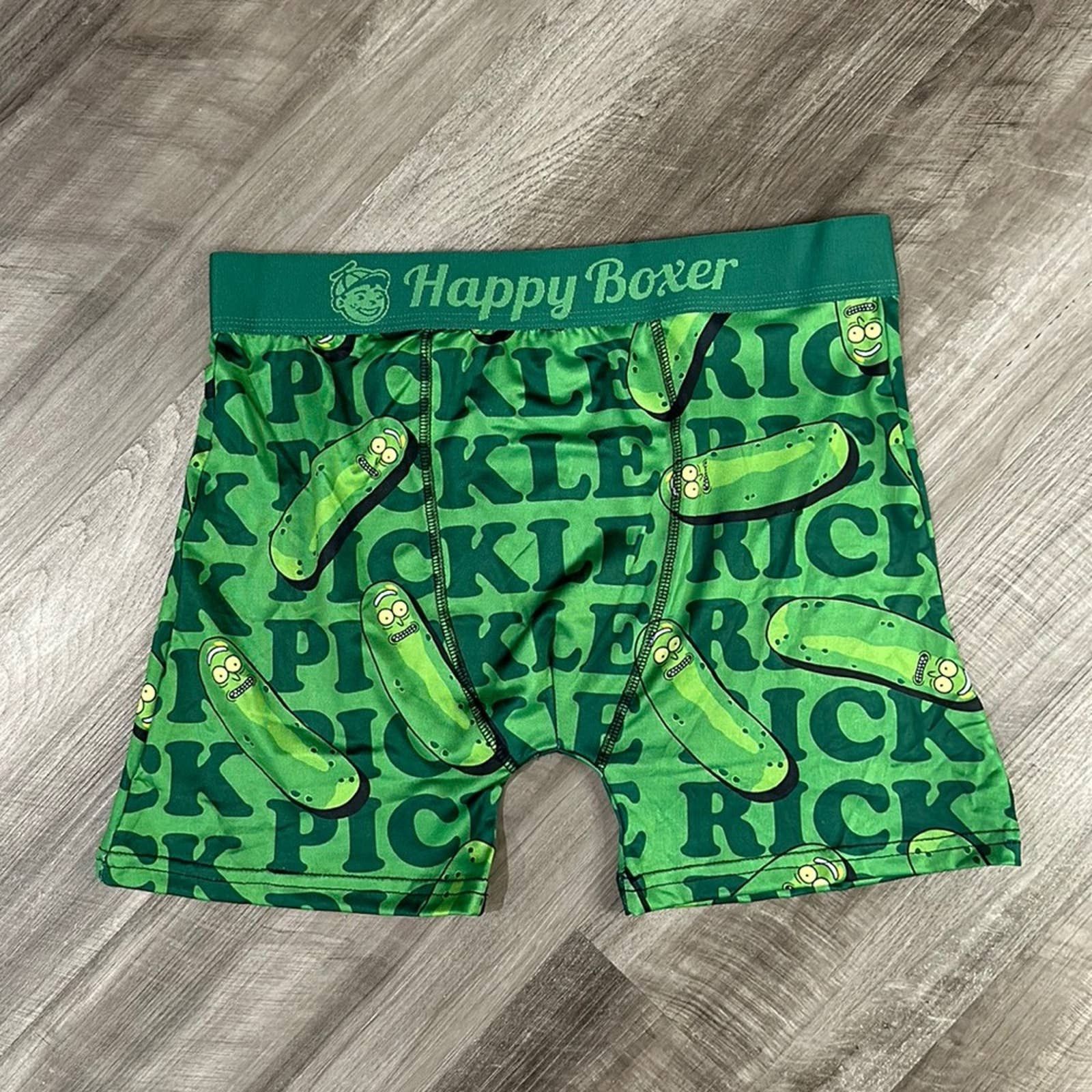 1 Rick and Morty Pickle Rick Ice Cream Boxer Brief | Grailed