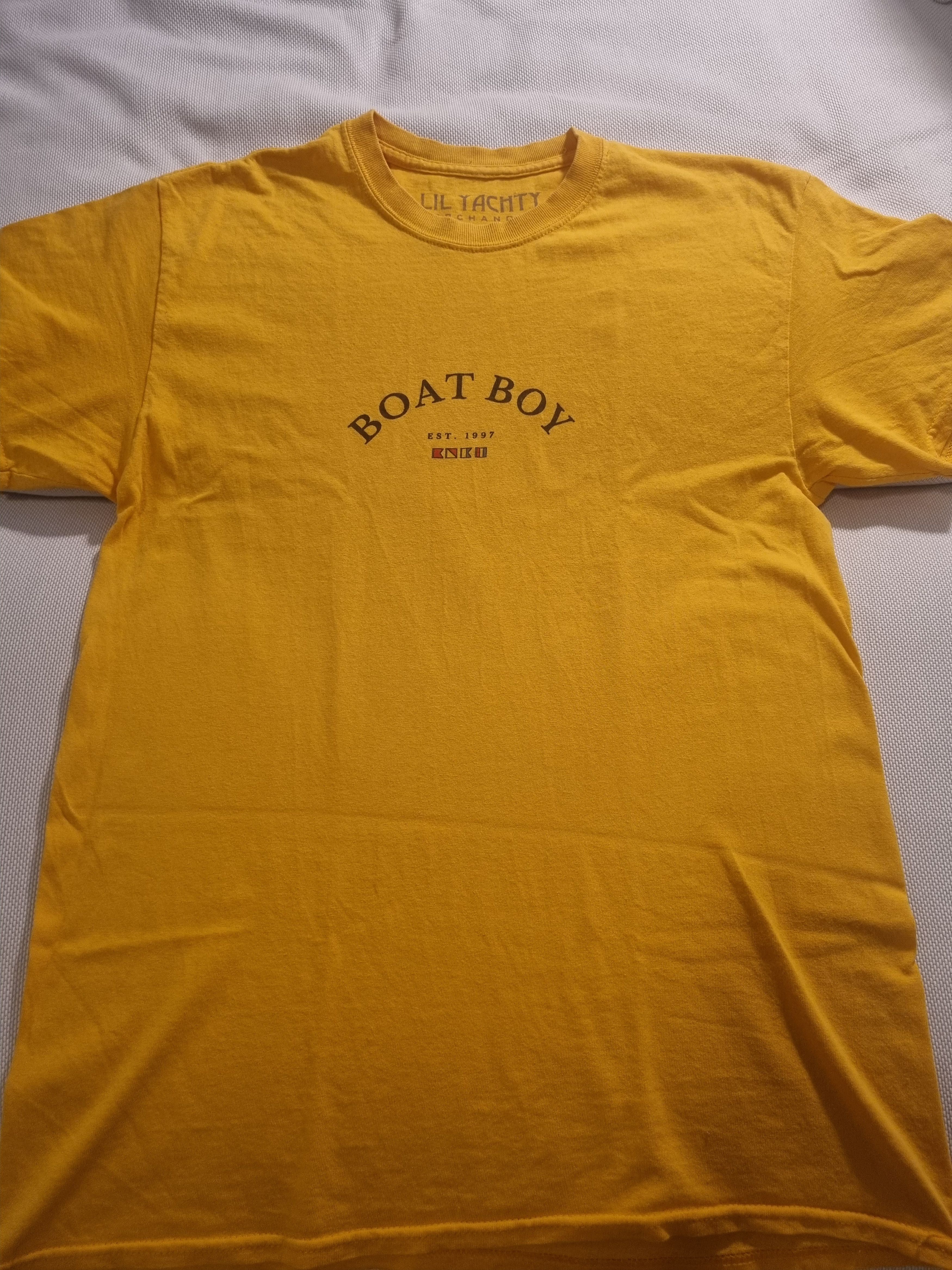 Lil Yachty Lil Yachty Merchandise Boat Boy T-Shirt Yellow | Grailed