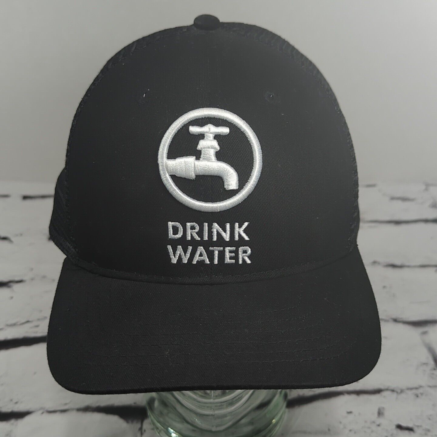 Bally Drink Water Black Snapback Hat Adjustable Ball Cap | Grailed