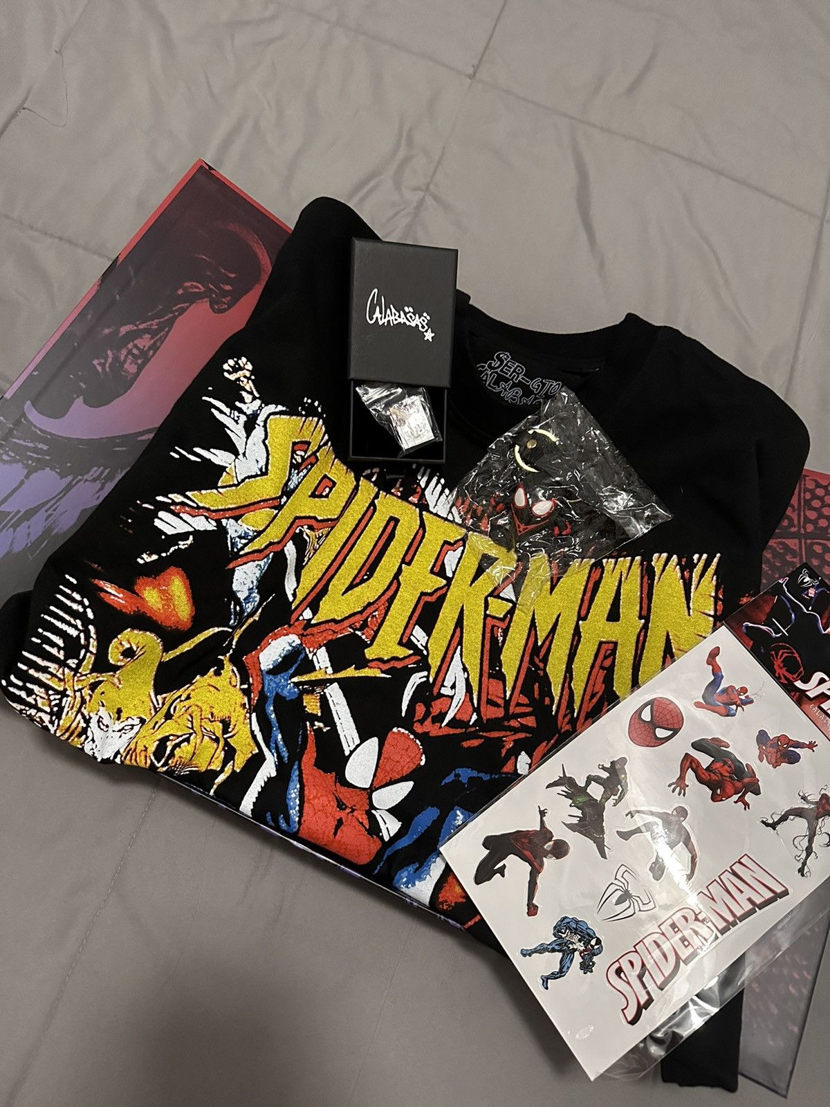 Sergio Calabasas Spider Man / Miles Morales Tee | Grailed