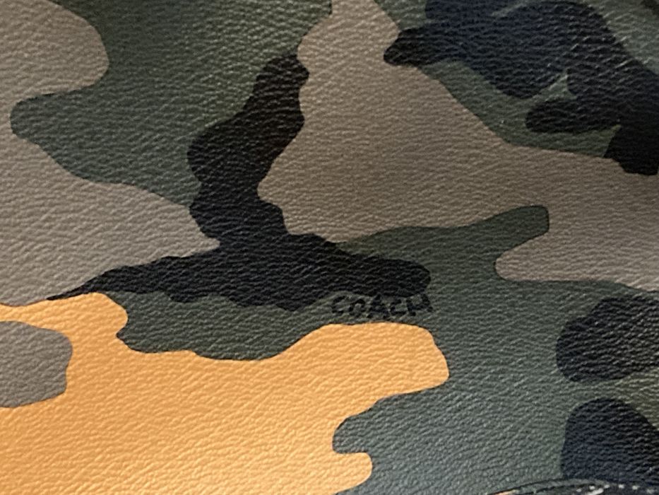 Coach Coach Orange Camo Backpack | Grailed