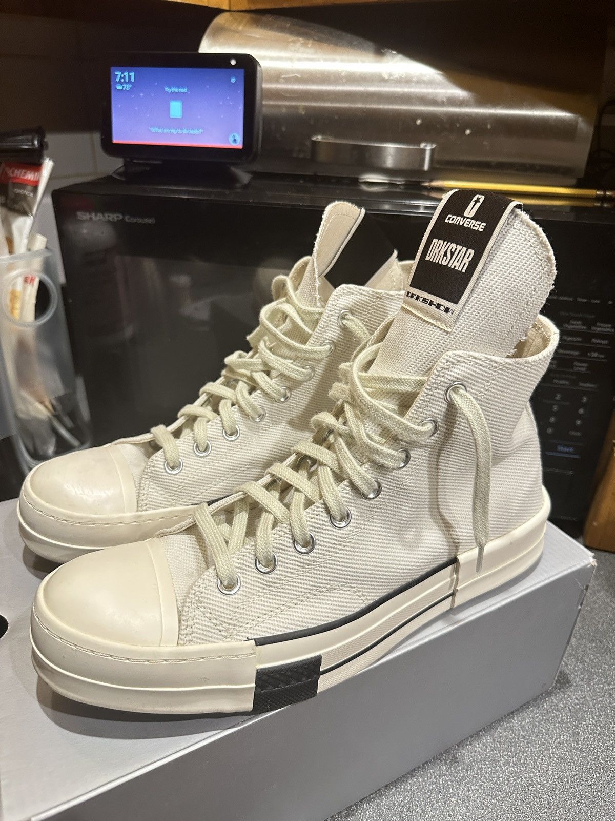 Rick Owens Rick Owens x Converse DRKSTAR HI | Grailed