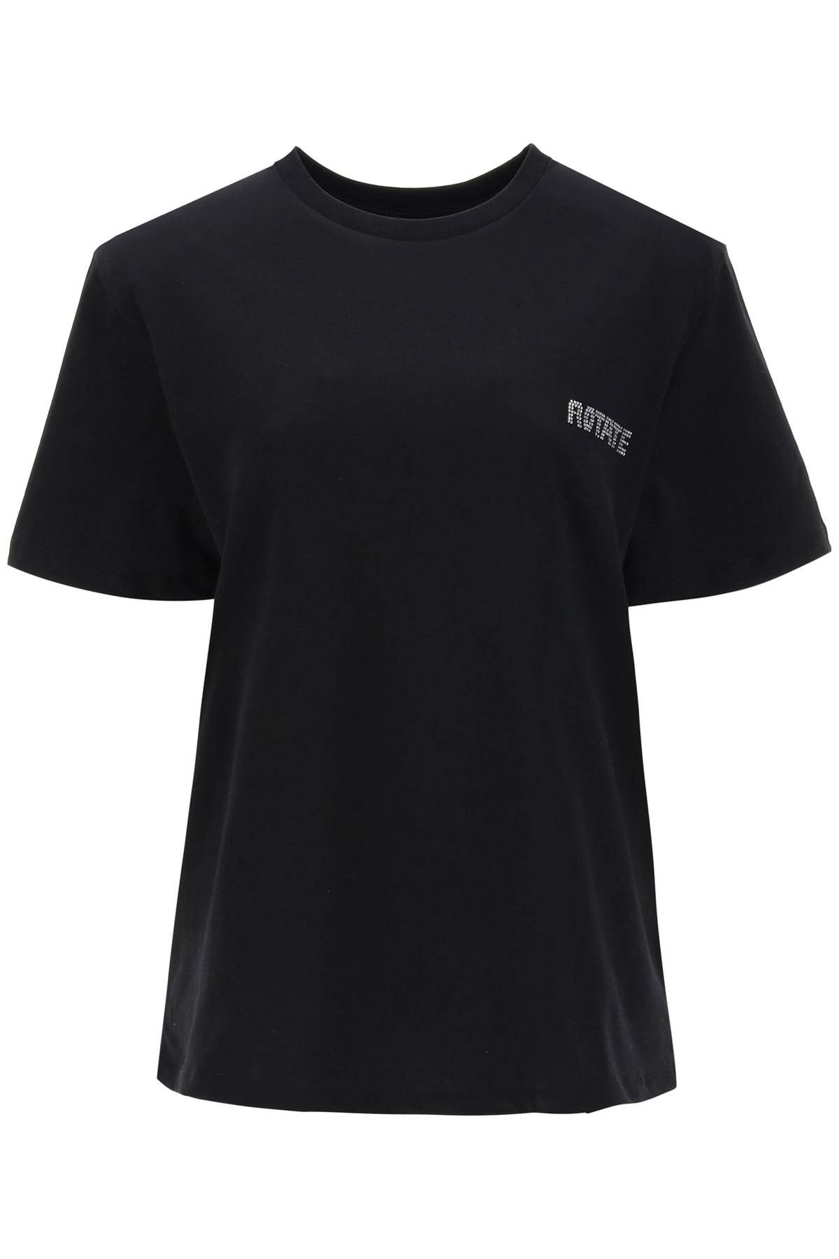 Rotate Birger Christensen Rotate T-Shirt With Padded Shoulders And ...