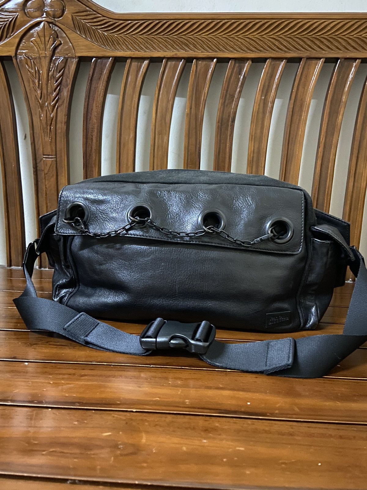 Jean Paul Gaultier Jean Paul Gaultier Bag Black Leather Crossbody Waist ... Jean Paul Gaultier Jean Paul Gaultier Bag Black Leather Crossbody Waist ...