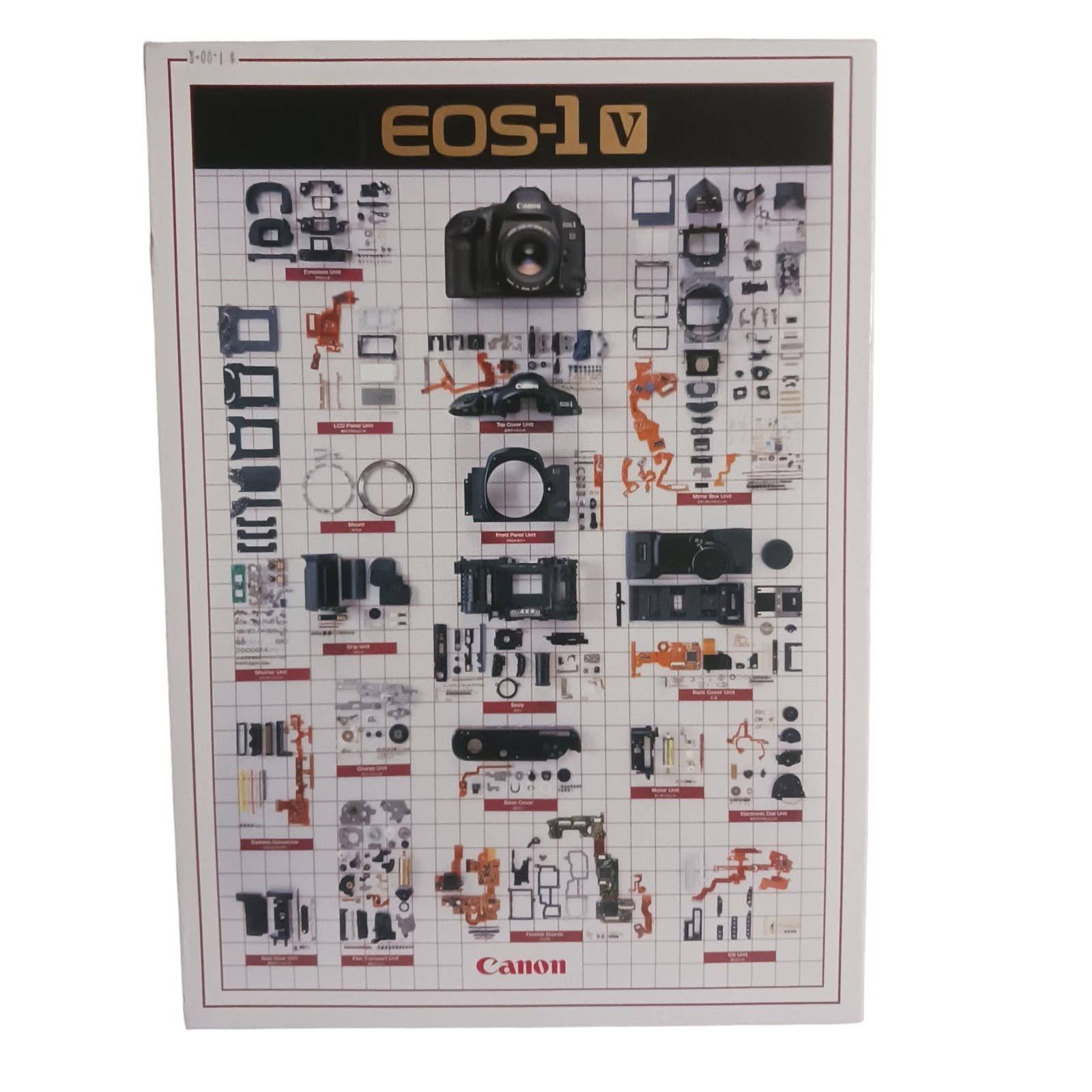 Canon Canon EOS-1 v Schematics Diagnosing Diagram Puzzle | Grailed