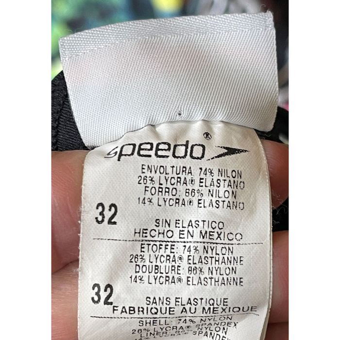 Speedo Vintage Y2k Speedo One Piece Xtra Life Flyback Swimsuit Comp