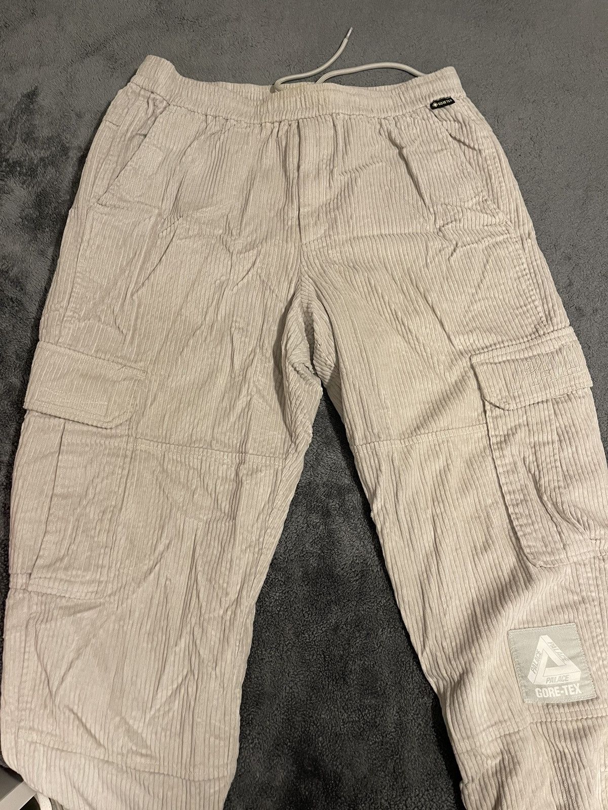 Goretex × Palace Palace Gore-Tex Corduroy Cargos | Grailed