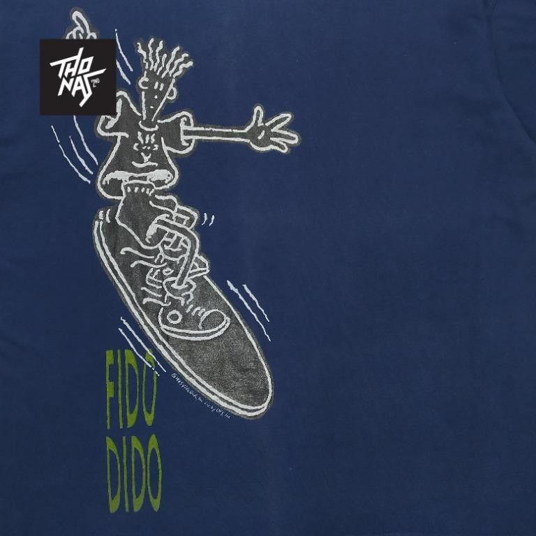 Vintage Vintage FIdo Dido surfing Tshirt L | Grailed