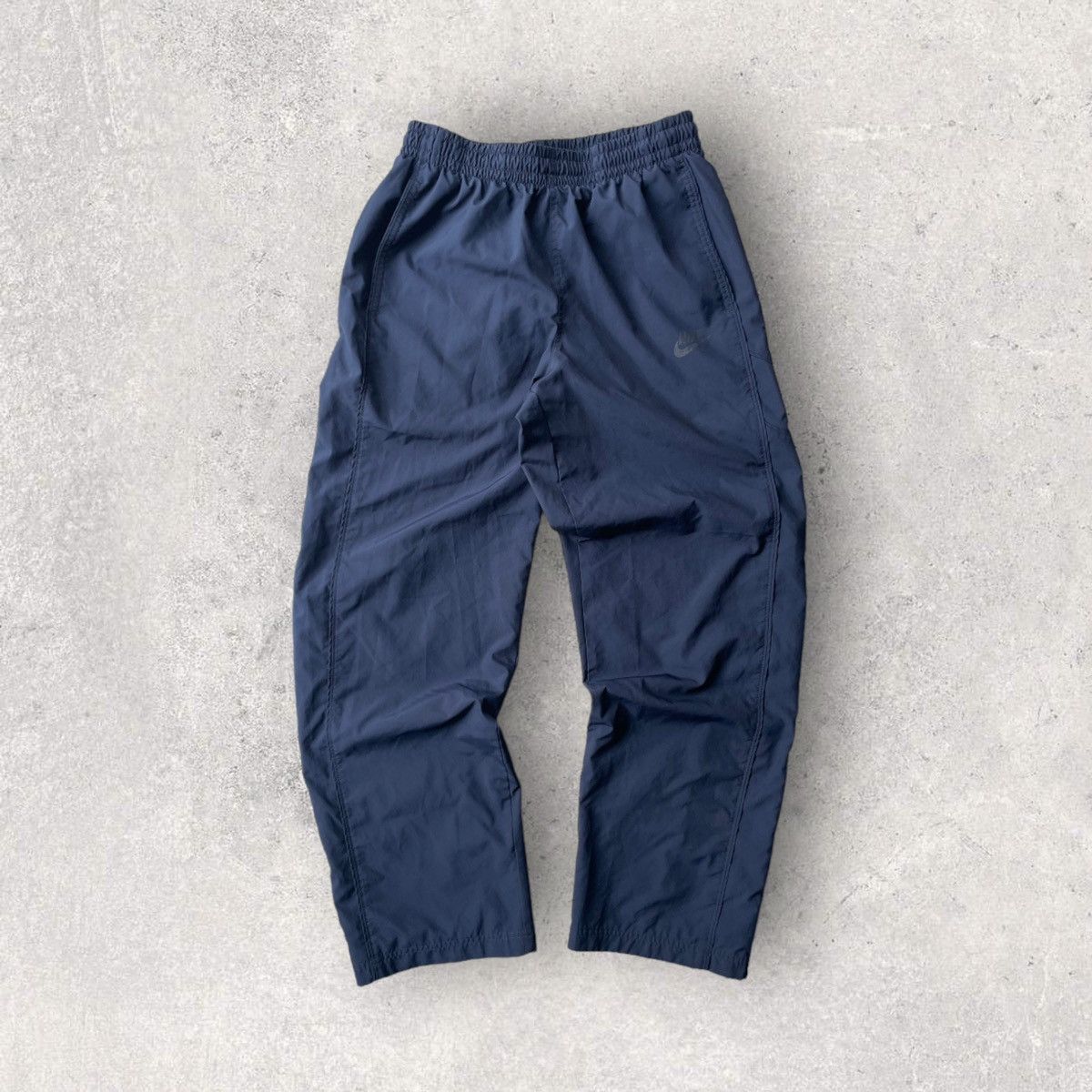 Nike Vintage Nike Swoosh Swishy Baggy Track Pants Y2K Size M | Grailed