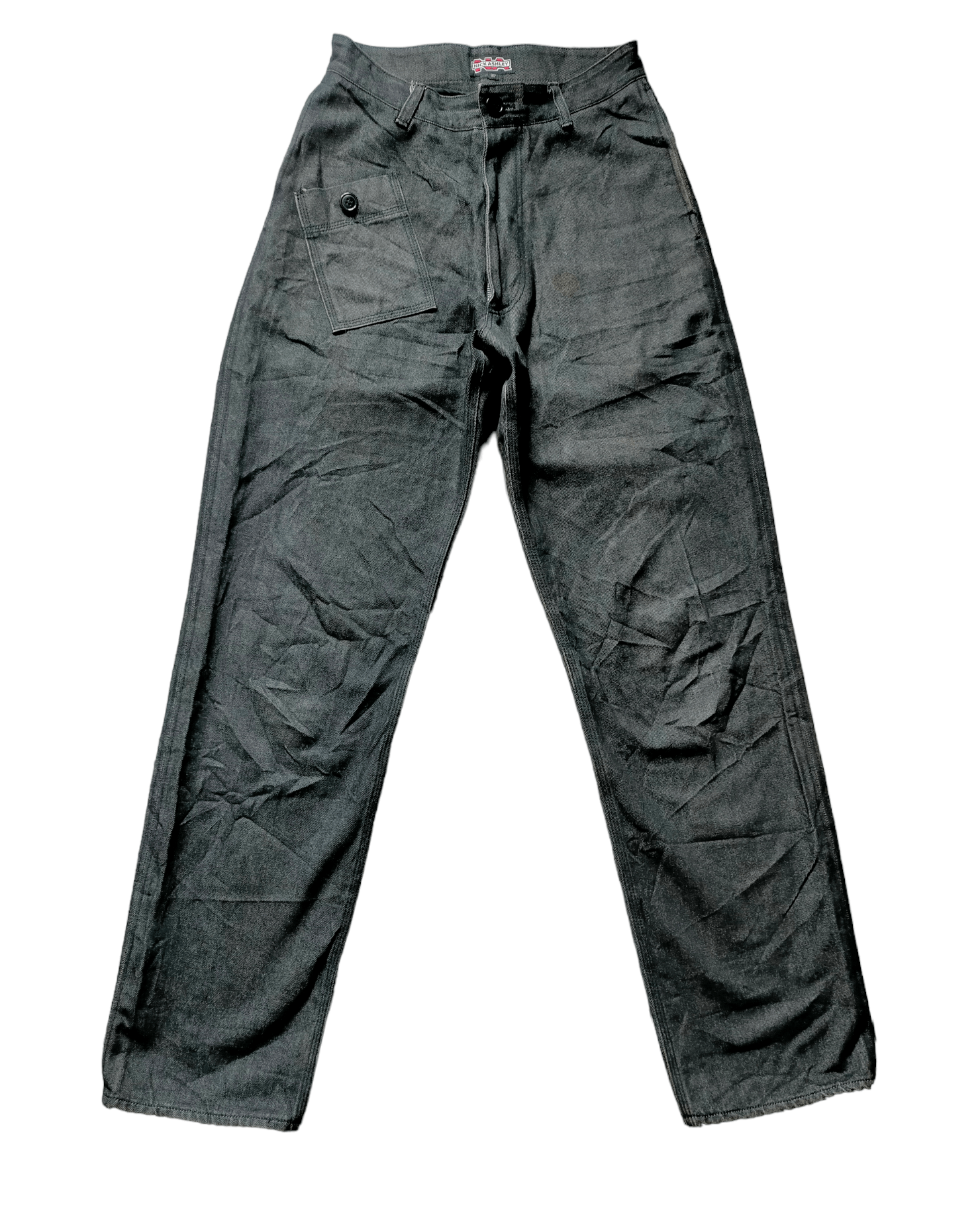 Vintage Nick Ashley Baggy Buckle back jeans | Grailed