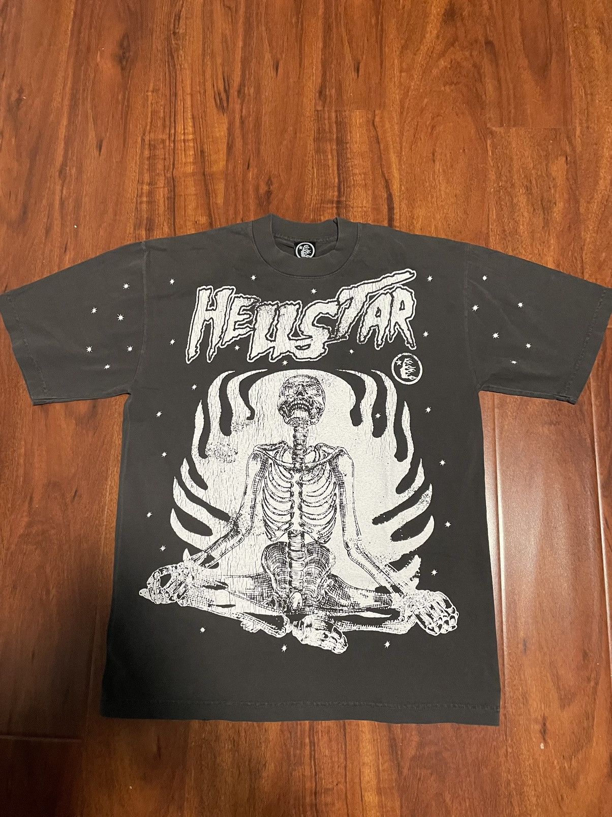 HELLSTAR Hellstar Inner Peace Skull Capsule 9 T-Shirt | Grailed