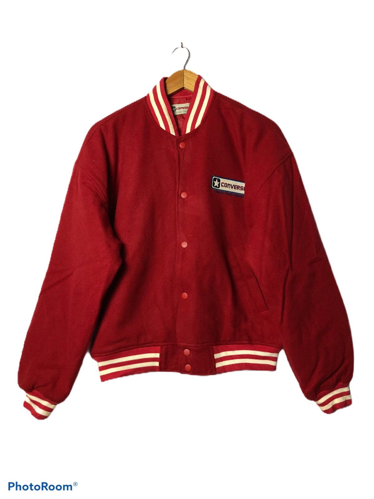 Converse × Varsity Jacket Converse Wool Quilted jackets | Grailed