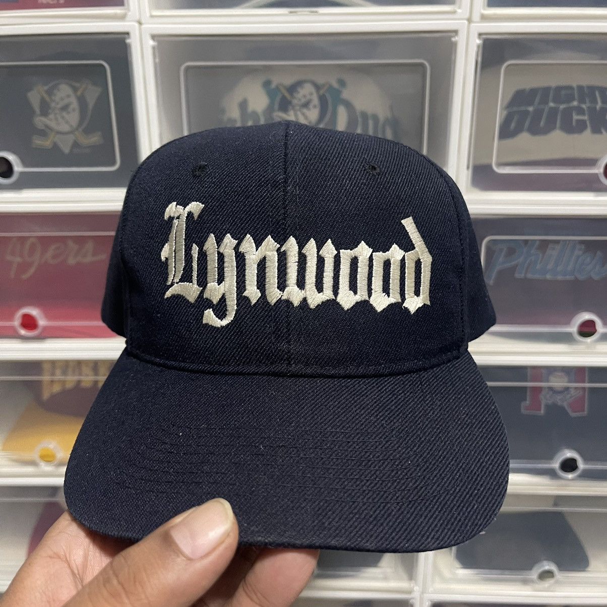 Vintage OG old english font lynwood snapback vintage | Grailed