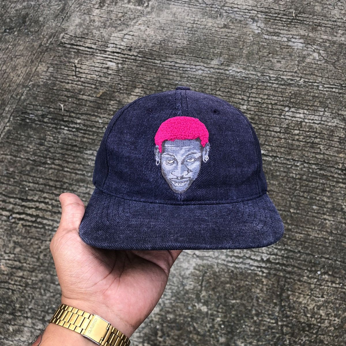 NBA × Nike × Vintage Vintage Nike Dennis Rodman Cap | Grailed