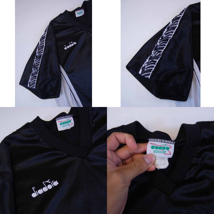 Diadora Vintage 1990’s Diadora Soccer Jersey Made in Italy Size L | Grailed