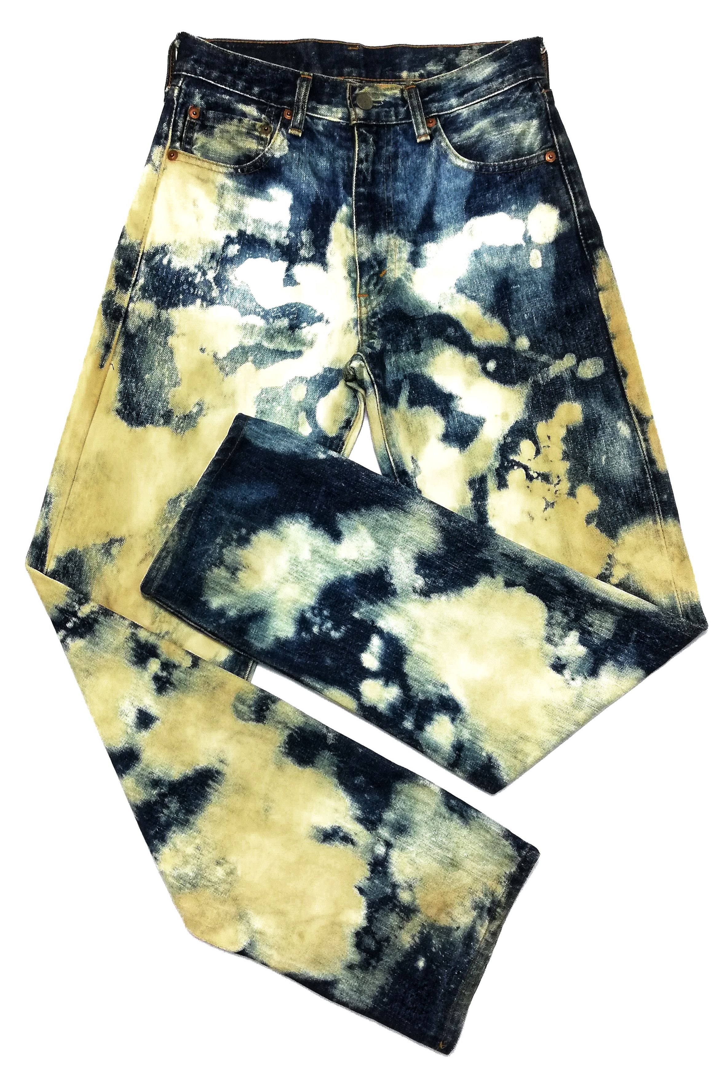 Very Rare 🔥Levi's 502 Custom Acid Wash Japan Bleacher Selvedge Jeans ...