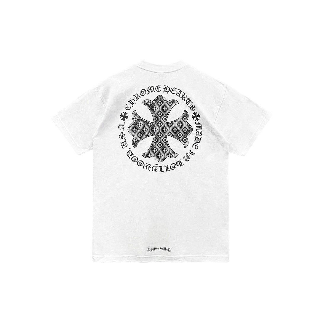 Chrome Hearts Chrome Hearts Back Cross Logo Short Sleeve Tee | Grailed