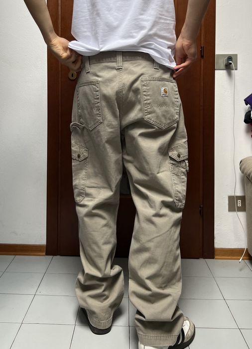 Carhartt Vintage carhartt workwear baggy cargo double knee jeans | Grailed Carhartt Vintage carhartt workwear baggy cargo double knee jeans | Grailed