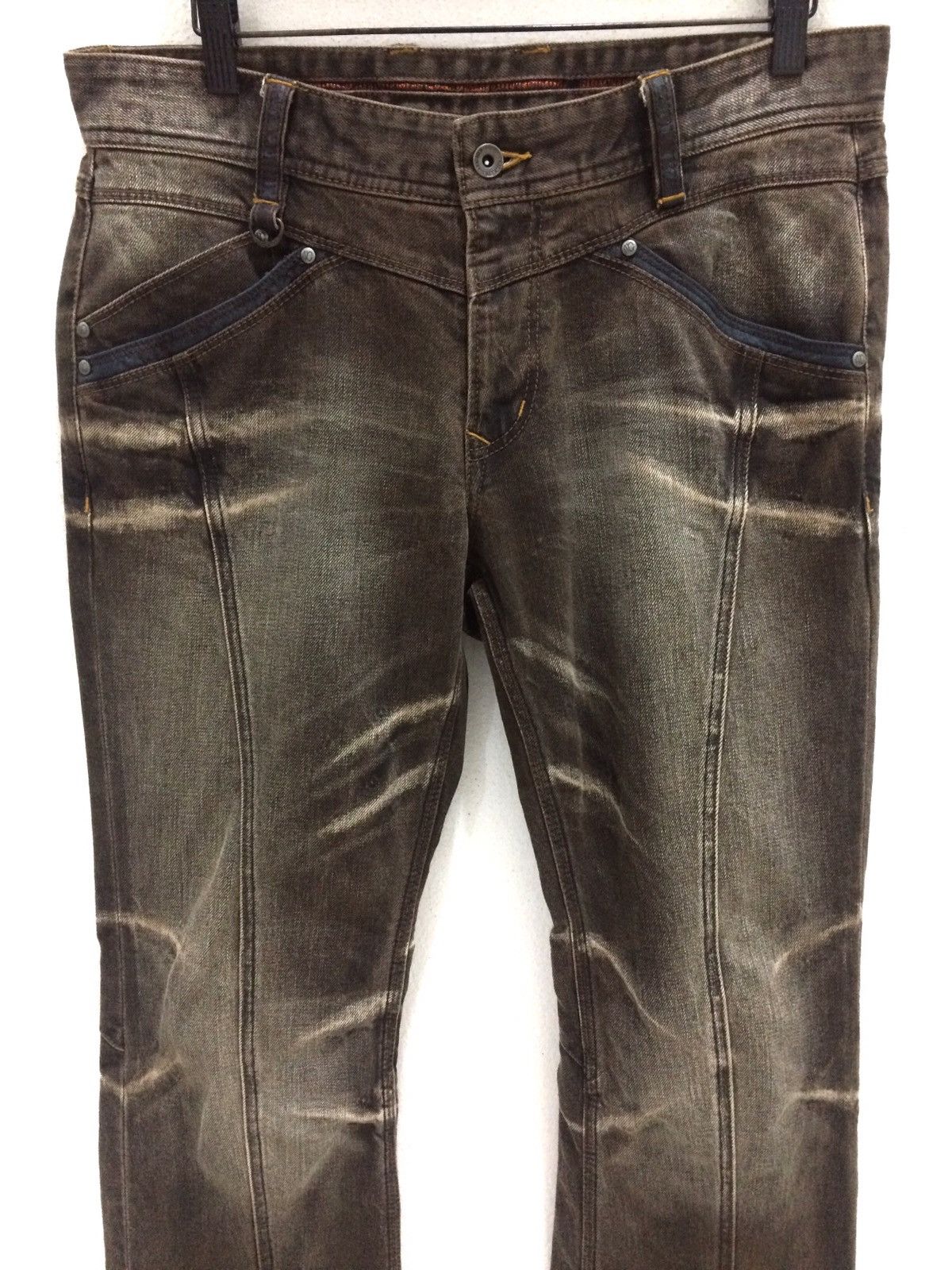 Nicole Club Japanese Brand Nicole Club For Men Bondage Denim Pant | Grailed