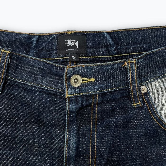 Stussy Authentic Stüssy skull pattern baggy jeans | Grailed