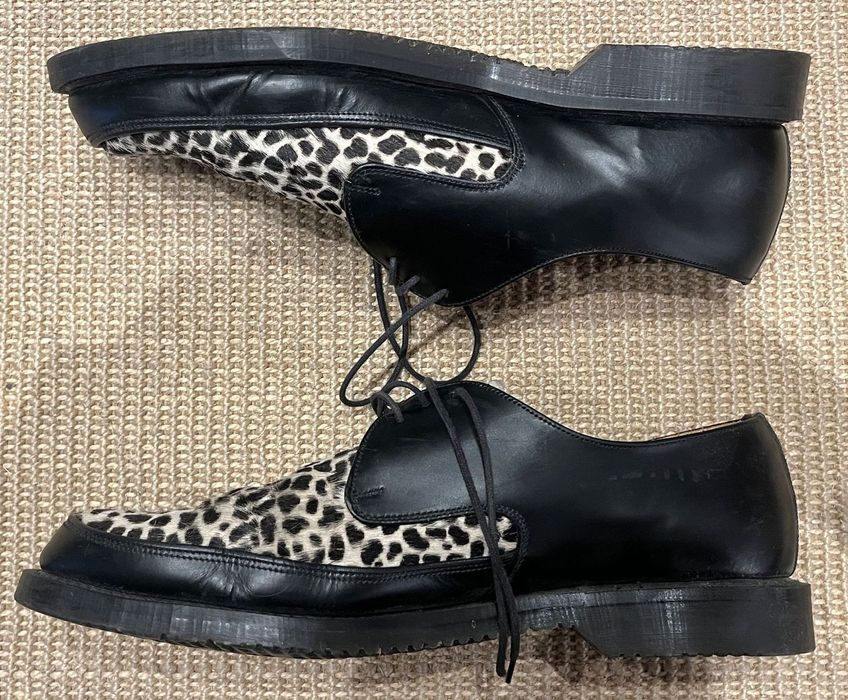 George Cox George Cox Diano Leopard Fur Creepers | Grailed