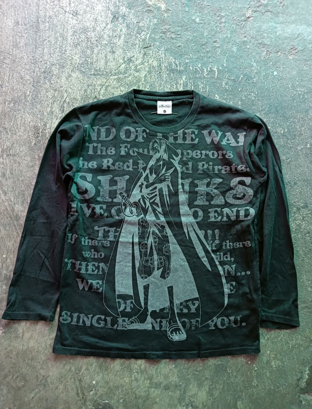 One Piece Shirt one piece akagami no shanks official | Grailed