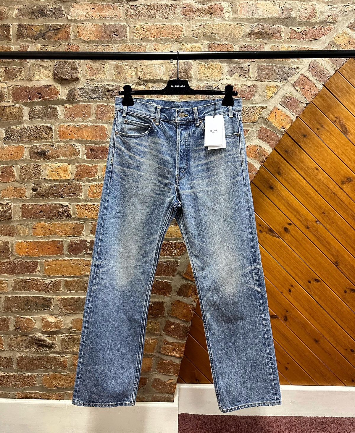 Celine Kurt Denim Jeans in Union Wash | Grailed