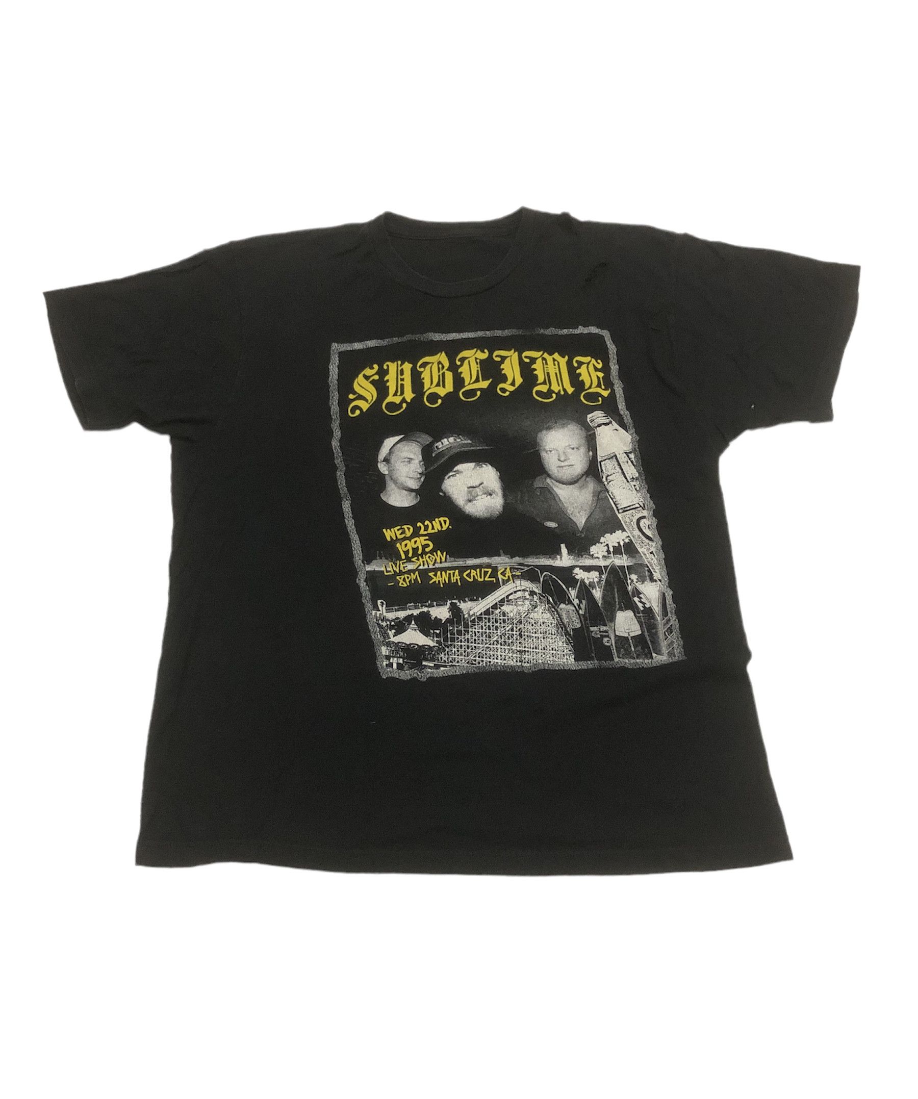 Rock Band × Sublime × Vintage Vintage Worn American Band Sublime T ...