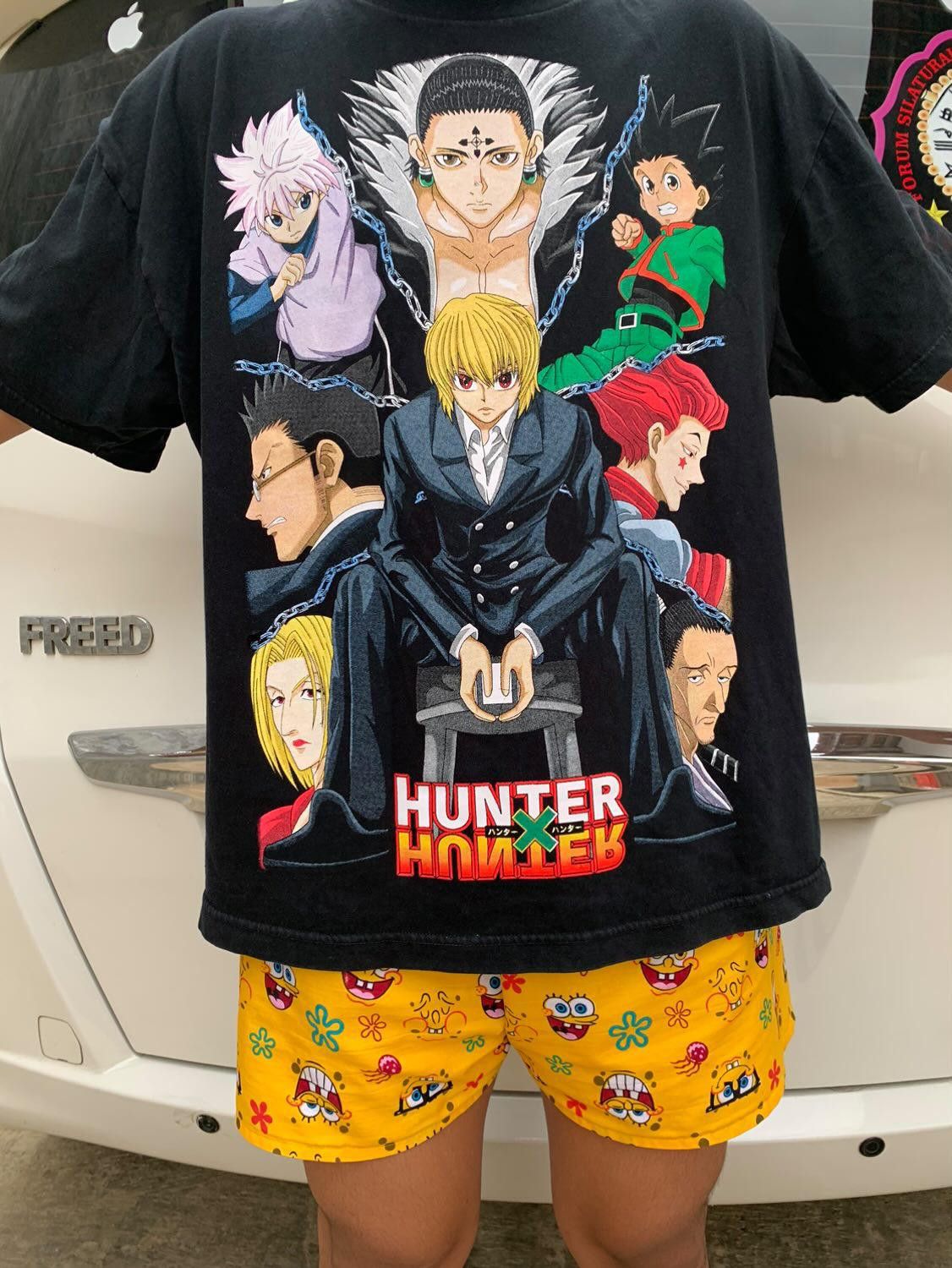Anime × Vintage Tshirt Anime Hunter x Hunter Bootleg Limited | Grailed