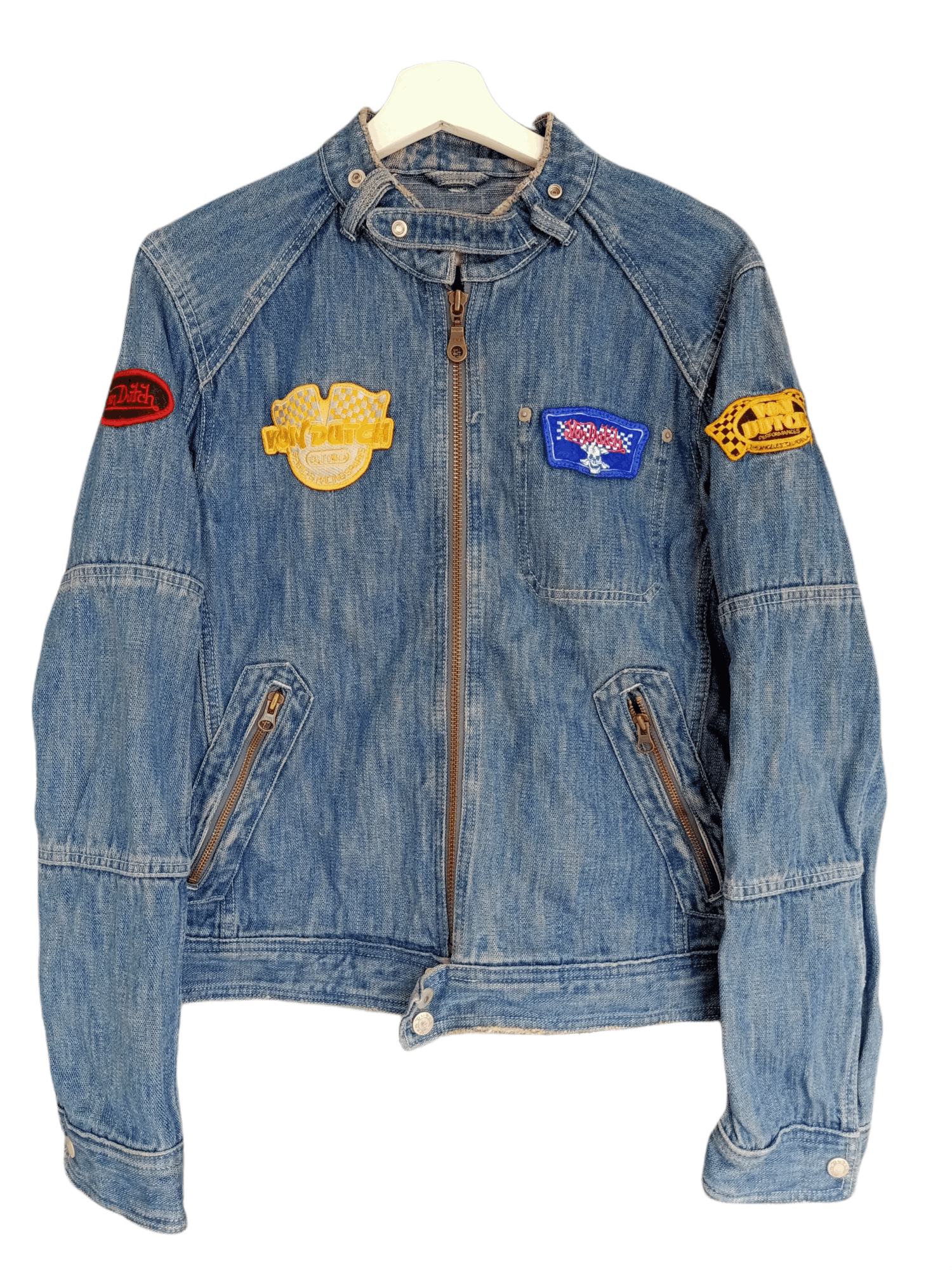 Vintage Vintage Von Dutch Patches Denim Jacket | Grailed