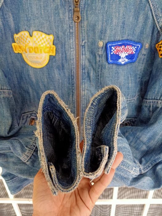 Vintage Vintage Von Dutch Patches Denim Jacket | Grailed