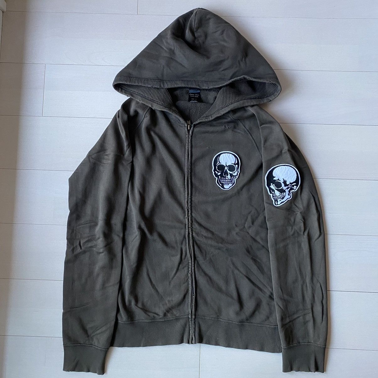 Number (N)ine Number nine skull hoodie archive size 2 | Grailed