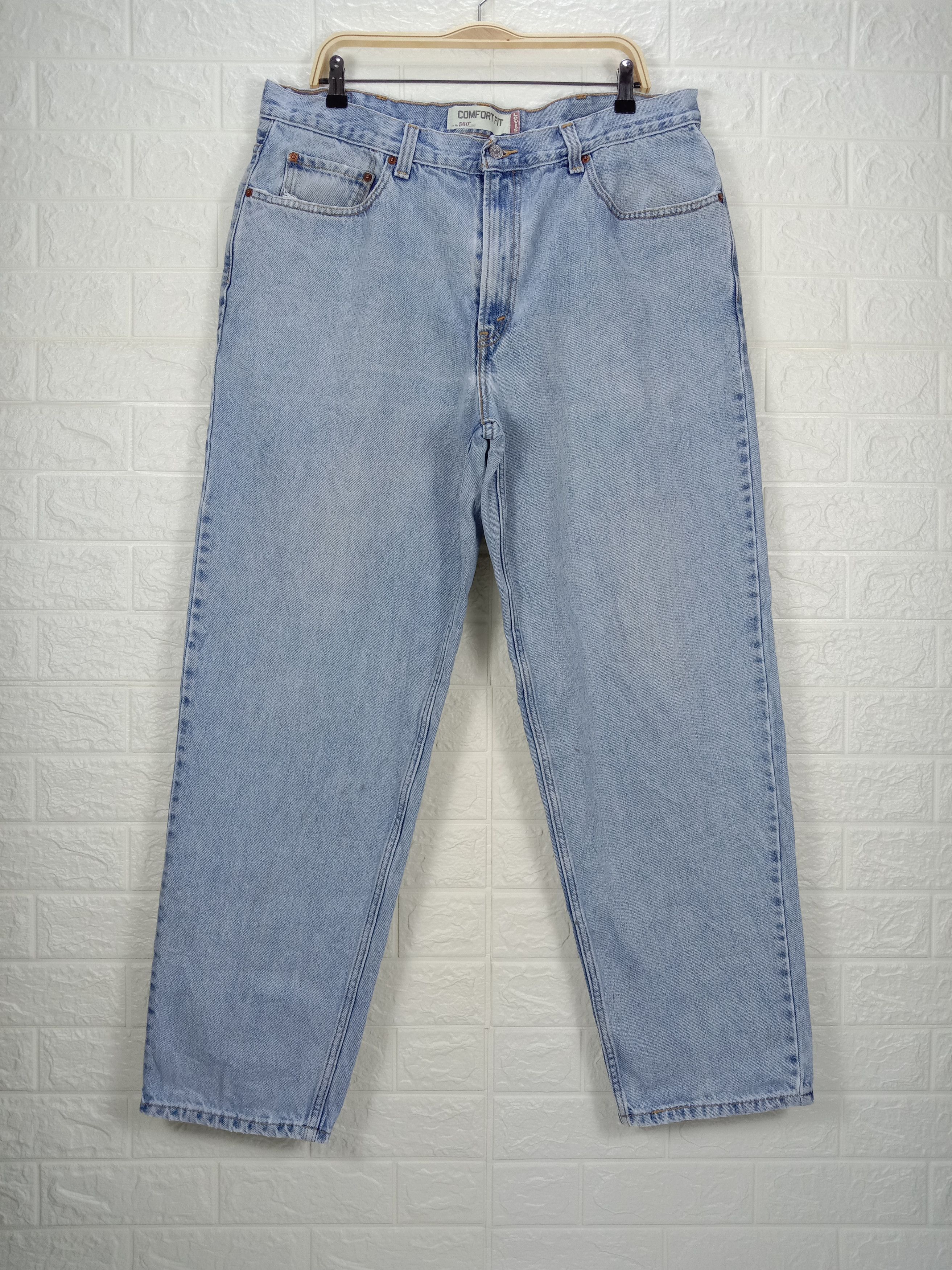 Vintage Vintage Levi's 560 Jeans Light Wash Comfort Fit Denim | Grailed