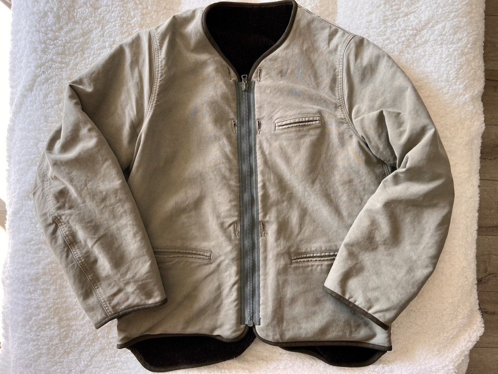 Visvim VISVIM CONTRARY DEPT IRIS LINER JKT - OLIVE XXL | Grailed