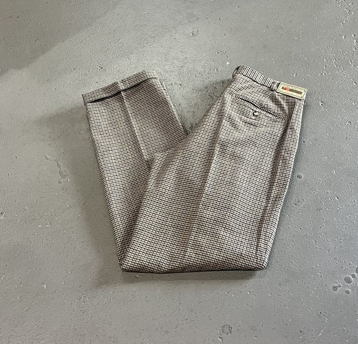 Polo Ralph Lauren Vintage Chaps Ralph Lauren Houndstooth Dress Khaki Pants | Grailed